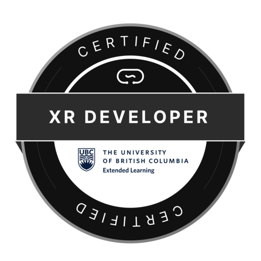 Circuit Stream Certified XR Developer | University of British Columbia Extended Learning - Credly