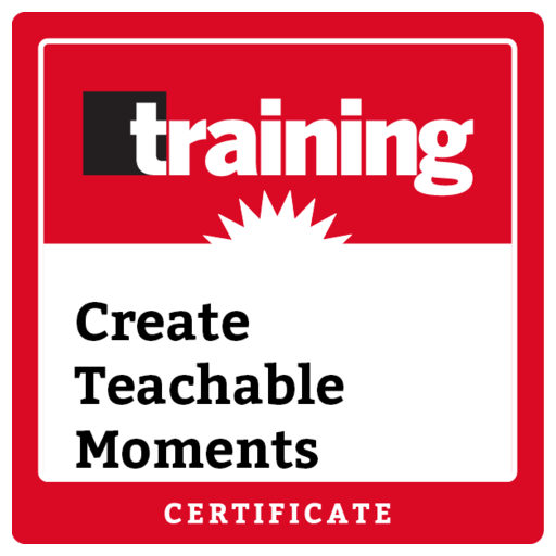 Create Teachable Moments: Using Activities to Make Your Training ...