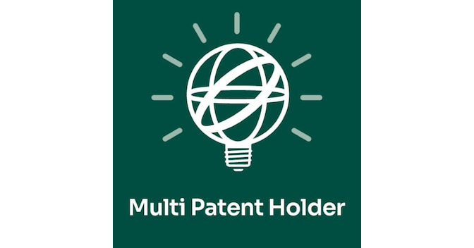 NCR Atleos - Multi Patent Holder Badge - Credly