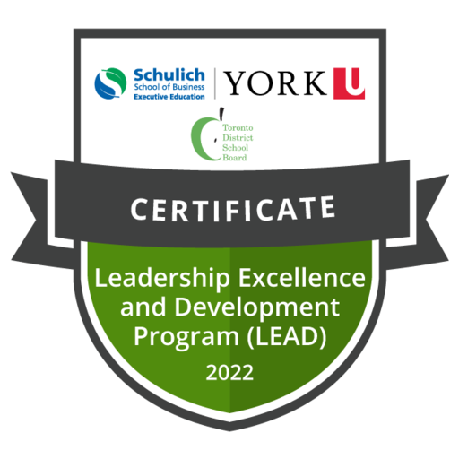The Leadership Excellence and Development program - Credly