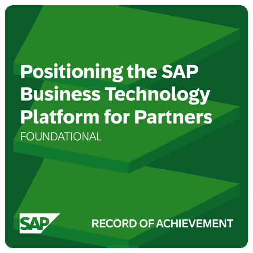 Positioning the SAP Business Technology Platform for Partners - Record ...