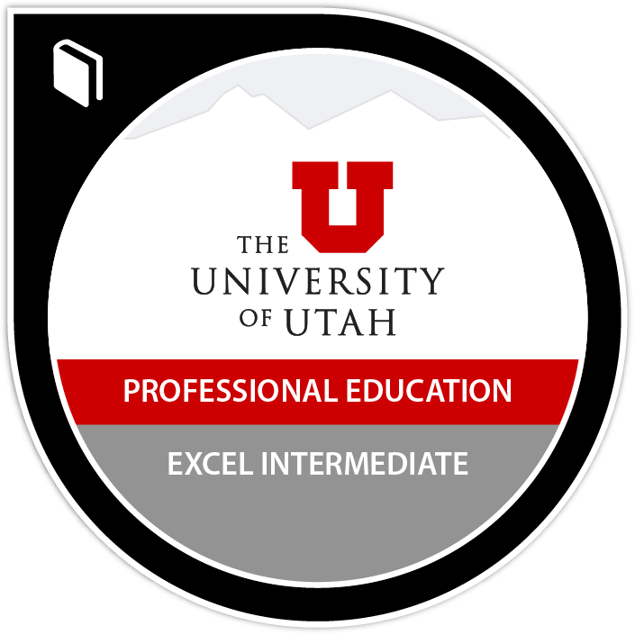 Excel - Intermediate - Credly