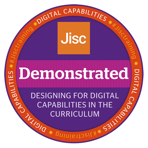 Designing for digital capabilities in the curriculum - Demonstrated ...