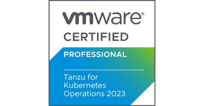 VMware Certified Professional - Tanzu for Kubernetes Operations 2023 ...