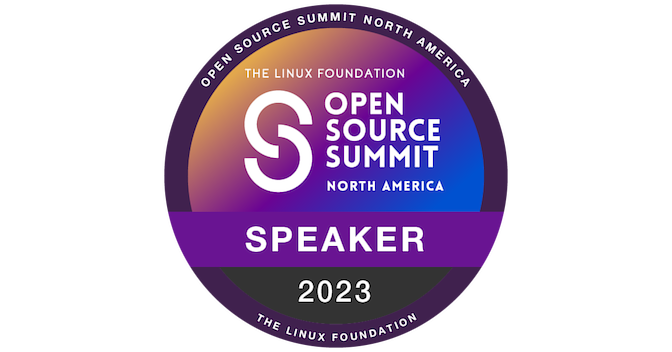 Speaker: Open Source Summit North America 2023 - Credly