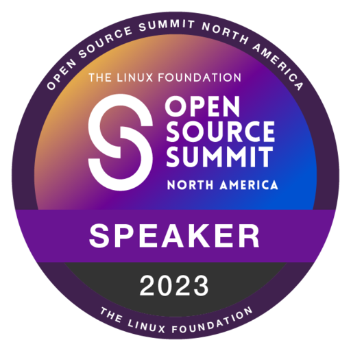 Speaker: Open Source Summit North America 2023 - Credly