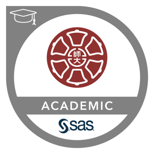 SAS - Taiwan Normal University Academic Specialization in Applied Data Analytics - Credly