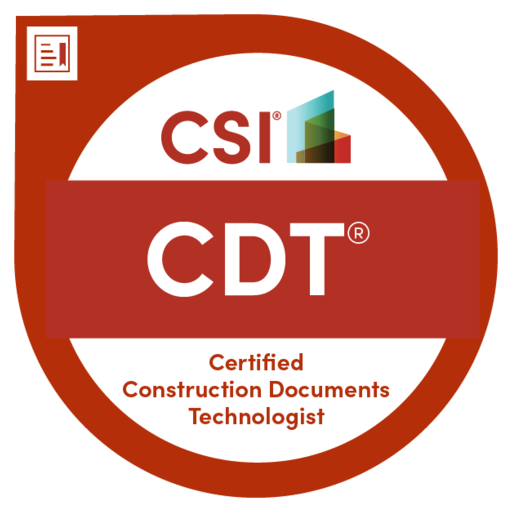 CSI Construction Documents Technologist (CDT®) - Credly