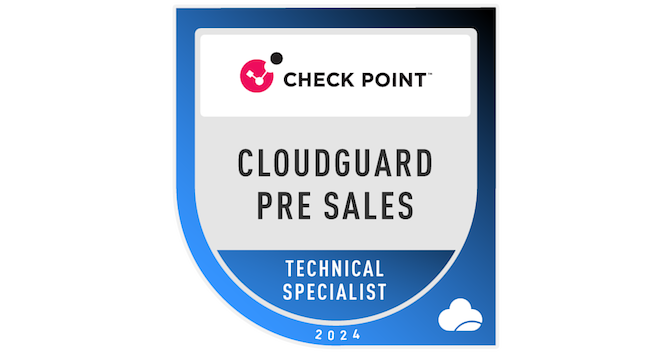 CloudGuard Pre-Sales - Technical Specialist - Credly