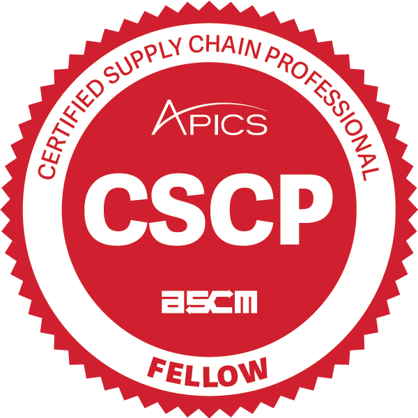APICS Certified Supply Chain Professional Fellow (CSCP-F) - Credly