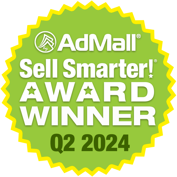 2024 AdMall Sell Smarter Award Q2 Winner - Credly
