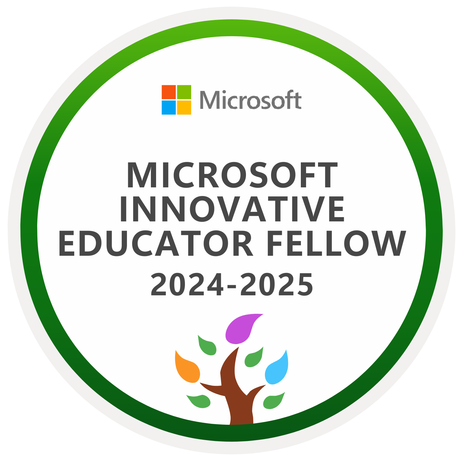 Microsoft Innovative Educator Fellow 2024-2025 - Credly