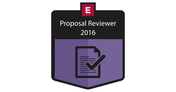 EDUCAUSE Proposal Reviewer 2016 - Credly