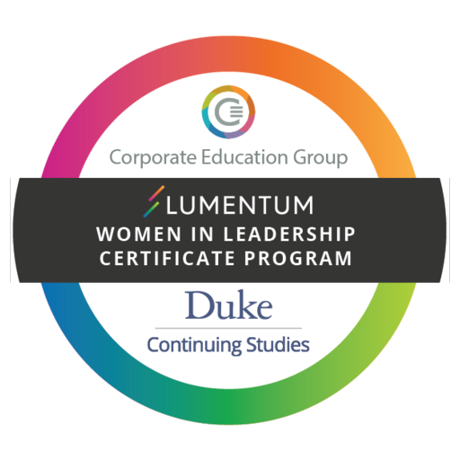 Lumentum Women in Leadership Certificate Program - Credly