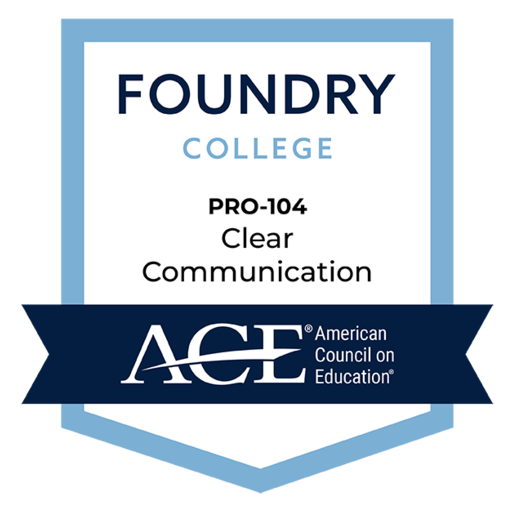 PRO-104 Clear Communication - Credly