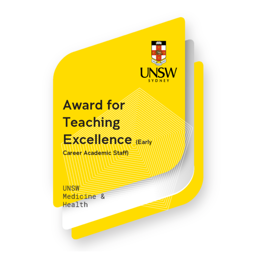 Award For Teaching Excellence Early Career Academic Staff Credly