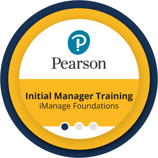 iManage Foundations Initial Manager Training - Credly