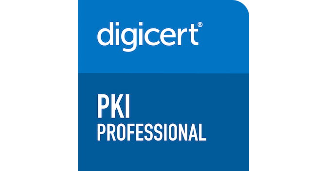 PKI Fundamentals - DigiCert Professional - Credly