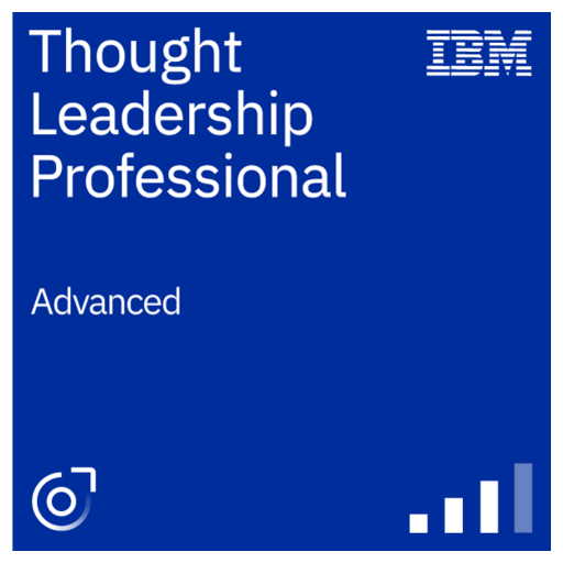 IBM Thought Leadership Professional - Credly
