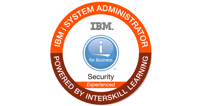 Interskill - IBM i System Administrator - Security - Experienced - Credly