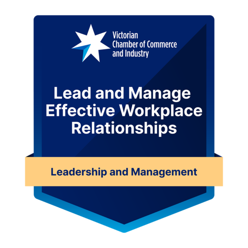 Lead and Manage Effective Workplace Relationships - Credly