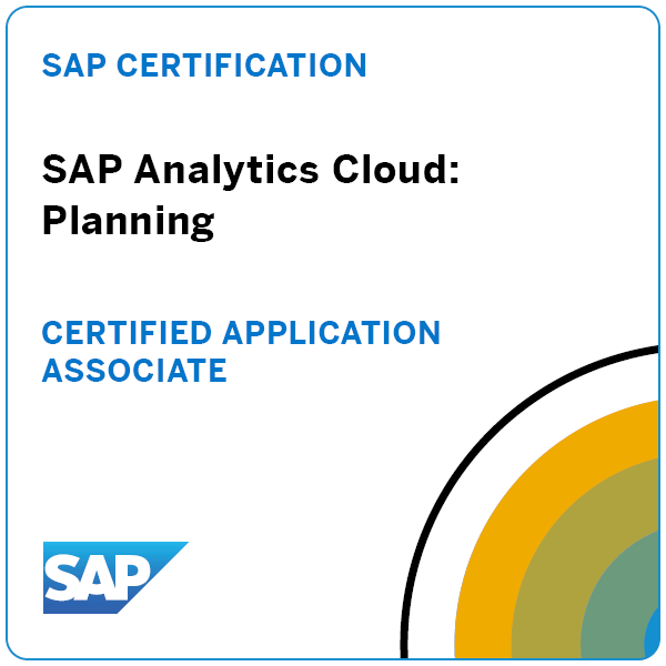 SAP Certified Application Associate - SAP Analytics Cloud: Planning ...
