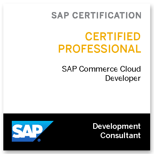 SAP Certified Development Professional - SAP Commerce Cloud Developer ...