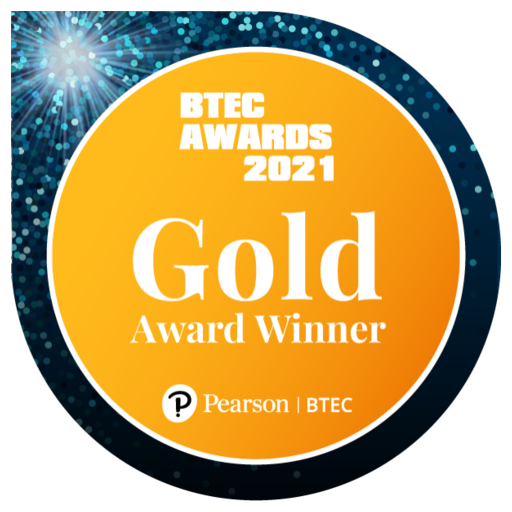 BTEC Awards 2021 - Gold Award Winner - Credly