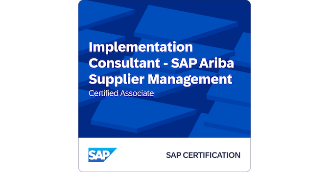 SAP Certified Associate - Implementation Consultant - SAP Ariba ...