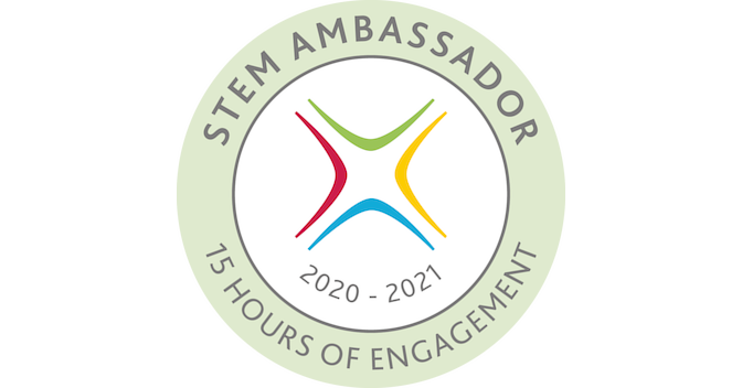 STEM Ambassador 15 hours of engagement 2020/2021 - Credly