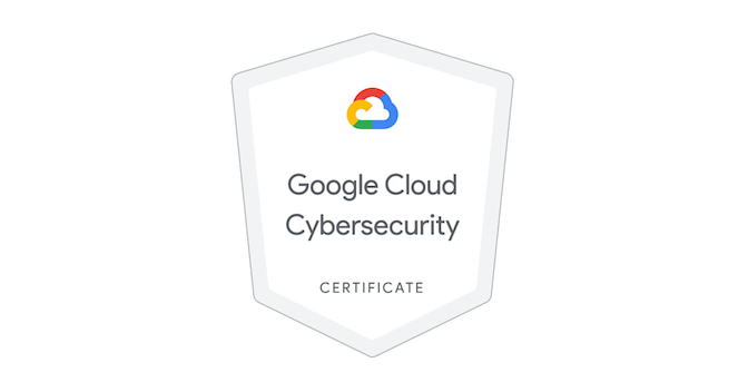 Google Cloud Cybersecurity Certificate - Credly