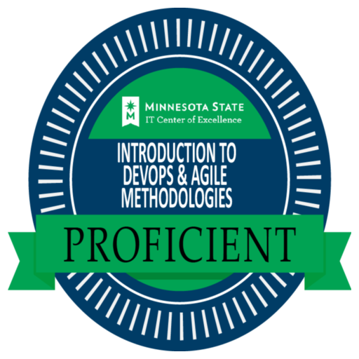 Software Development – DevOps and Agile Methodologies Proficient Badge and Certificate - Credly