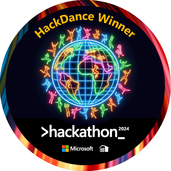 Microsoft Global Hackathon Dance Challenge 2024 - Credly