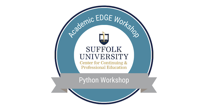 Suffolk University's EDGE Python Workshop Badge - Credly