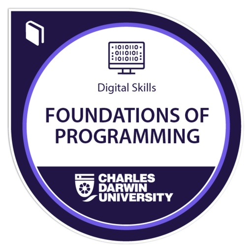 Foundations of Programming - Credly