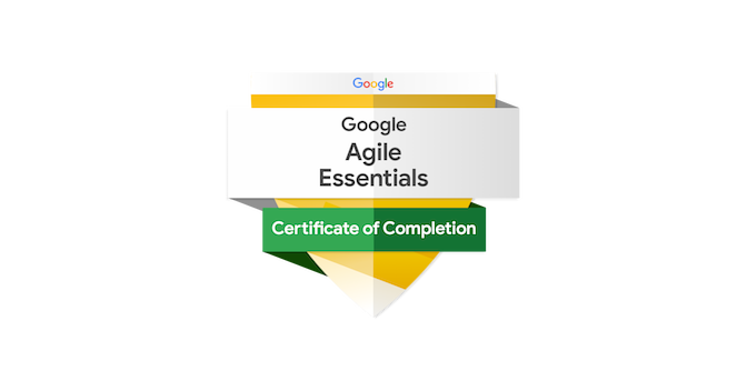 Google Agile Essentials - Credly
