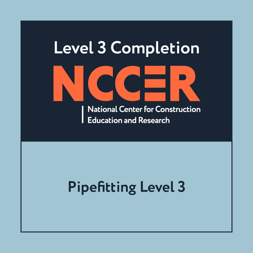 NCCER Pipefitting Level Three - Credly