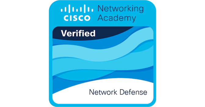 Network Defense - Credly