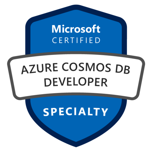 Microsoft Certified: Azure Cosmos DB Developer Specialty - Credly