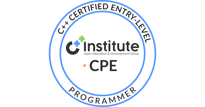 [CPE-20-01] CPE – C++ Certified Entry-Level Programmer - Credly