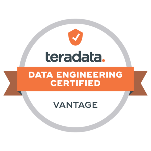 Vantage Data Engineering Certification - Credly