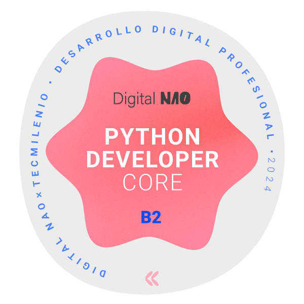 Python Developer Core - Credly