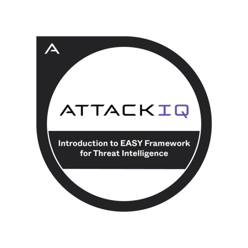 Introduction to EASY Framework for Threat Intelligence - Credly