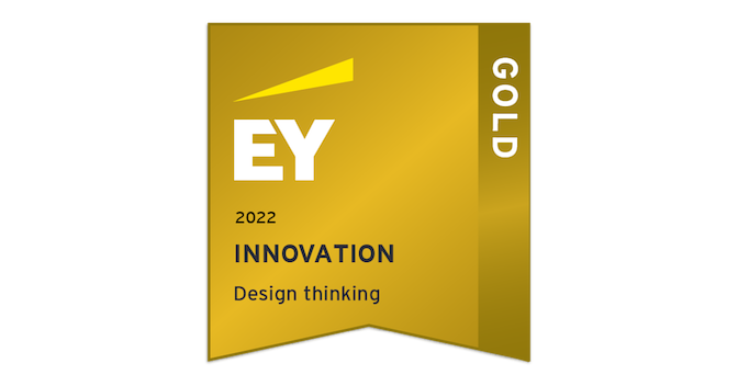 EY Innovation - Design thinking - Gold (2022) - Credly