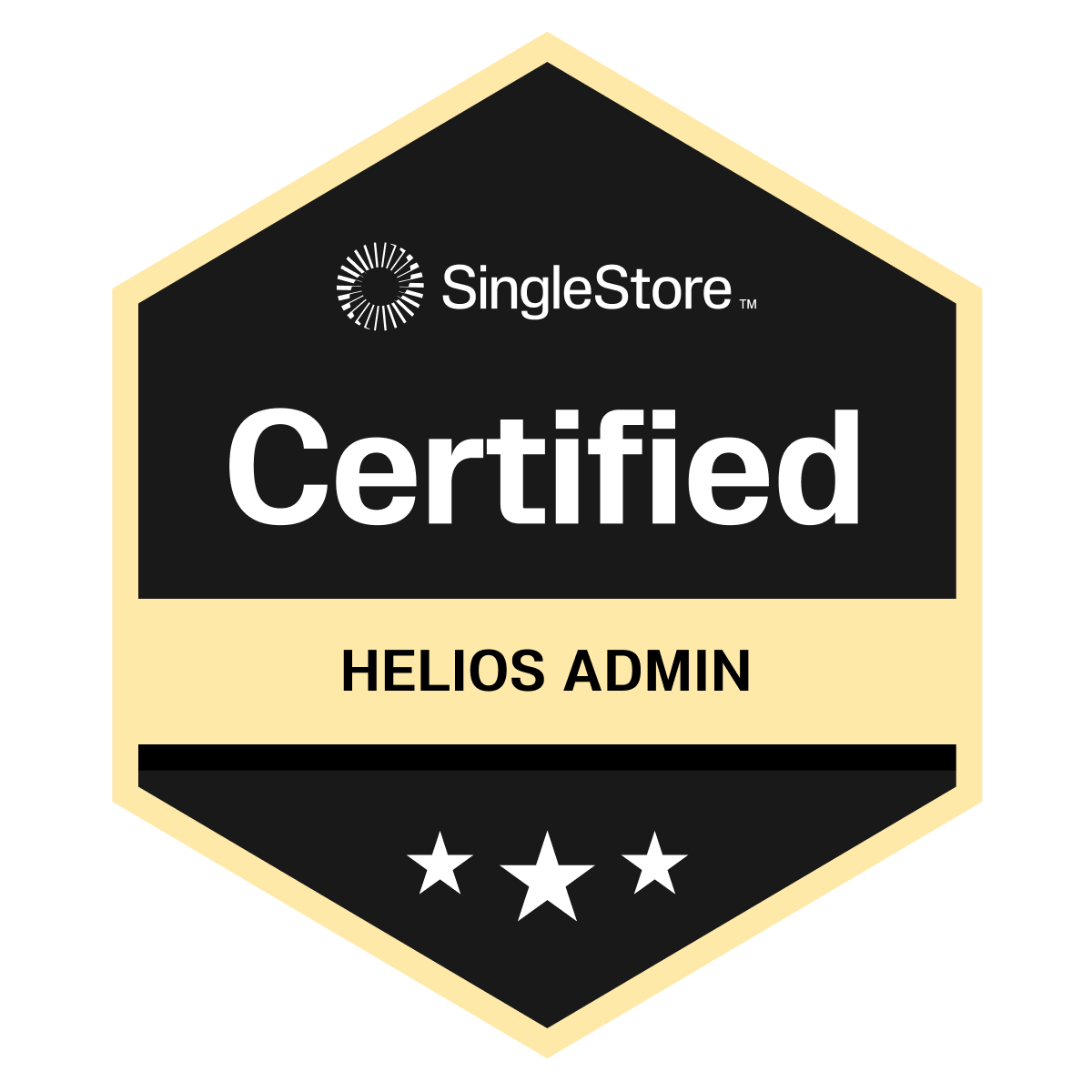 SingleStore Certified Cloud Administrator - Credly