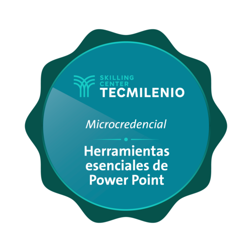 Microcredencial Herramientas esenciales de PowerPoint - Credly