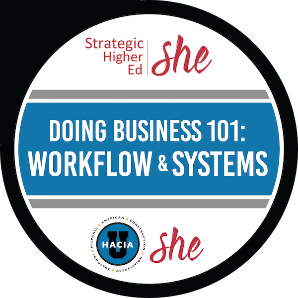 HACIA U Powered by SHE: Doing Business 101: Workflow & Systems - Operations Management ...