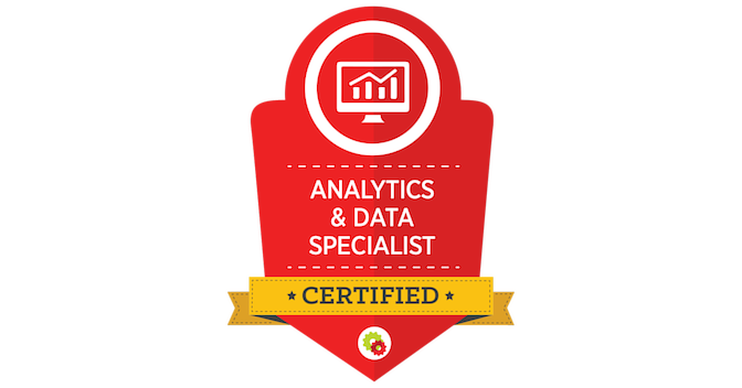 Certified Analytics & Data Specialist - Credly