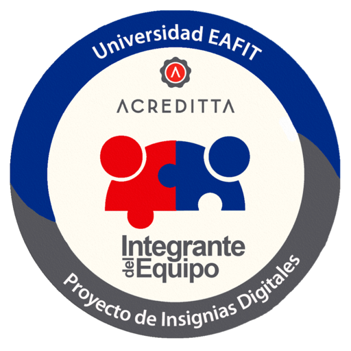Eafit Logo PROGRAMA: DESARROLLO DE LIDERAZGO Credly