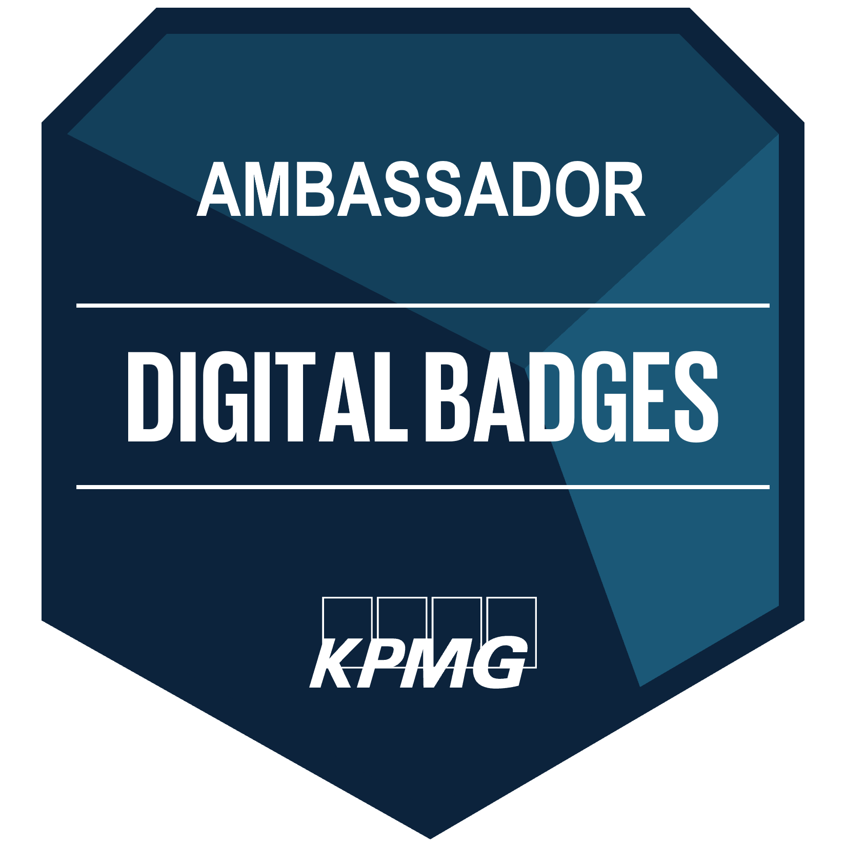 KPMG Digital Badges Ambassador Credly